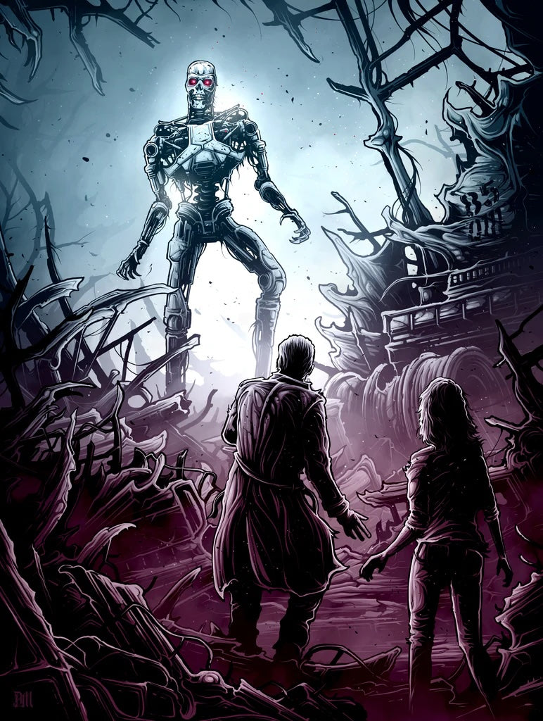 The Terminator (Redux Variant) by Dan Mumford x/50 Giclee Print Movie ...