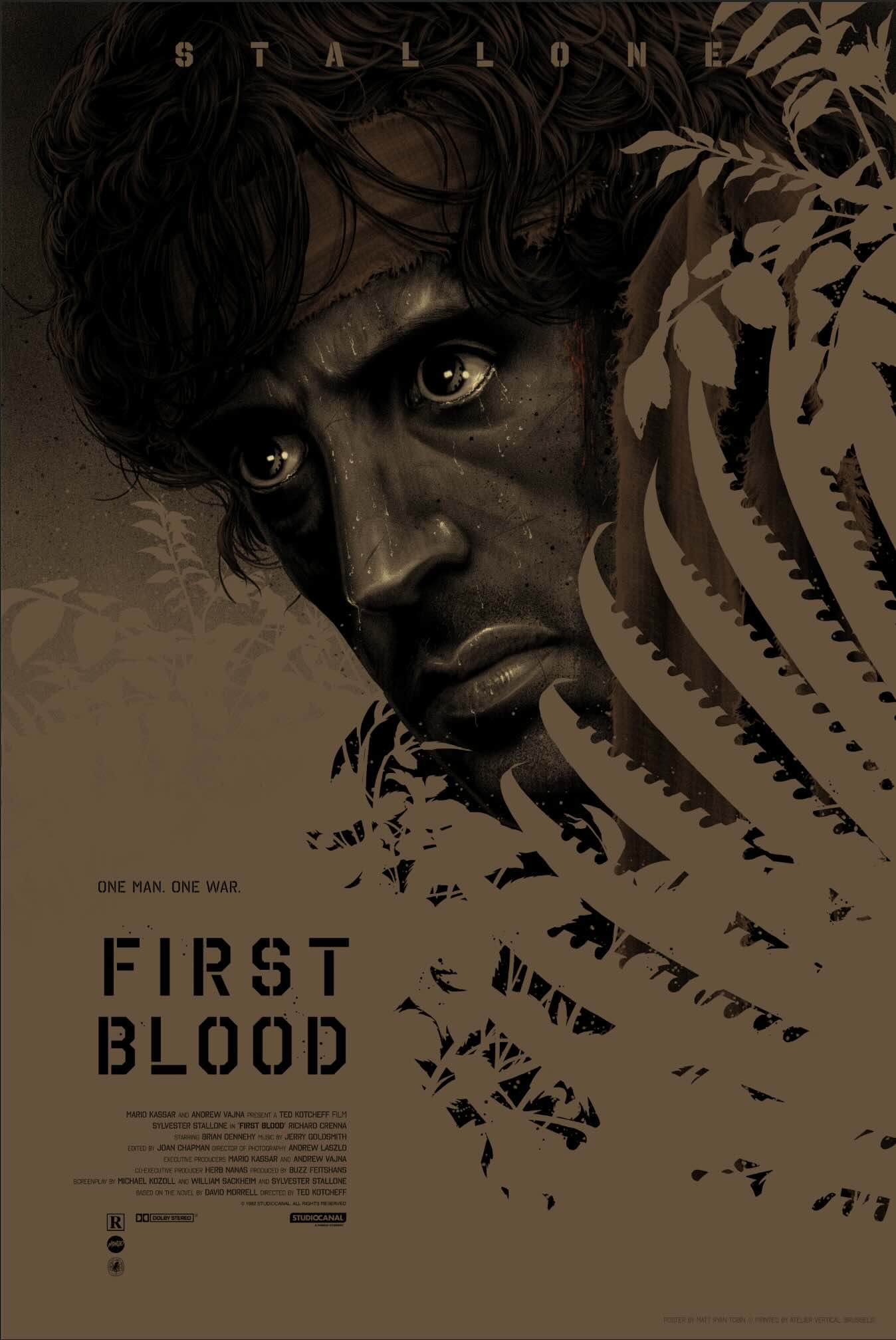 Rambo First Blood (Variant) by Matt Ryan Tobin – NightRARE